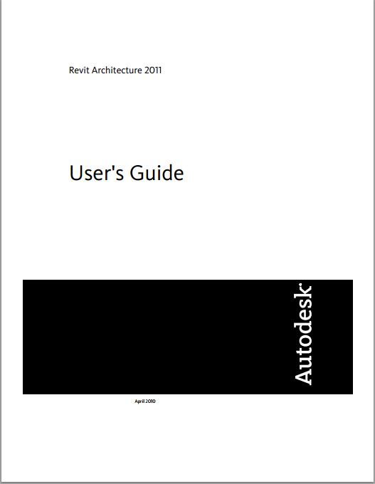 revit architecture user guide pdf