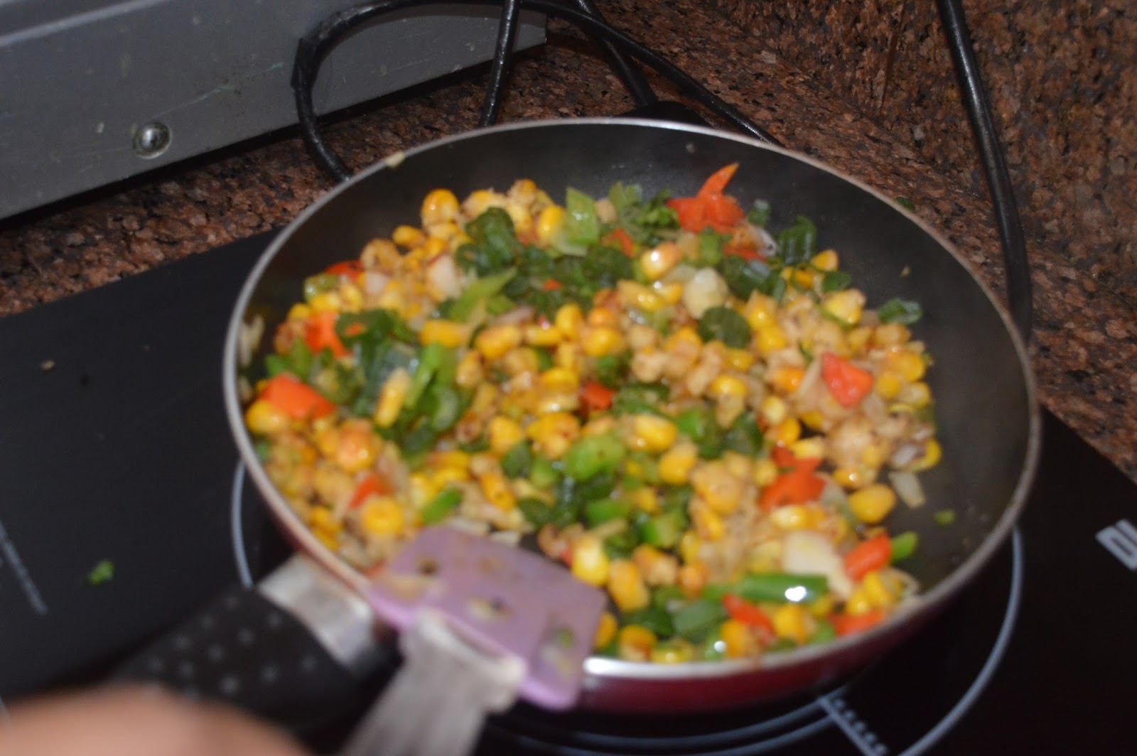exotic-n-easy cooking: Crispy Corns with Veggies