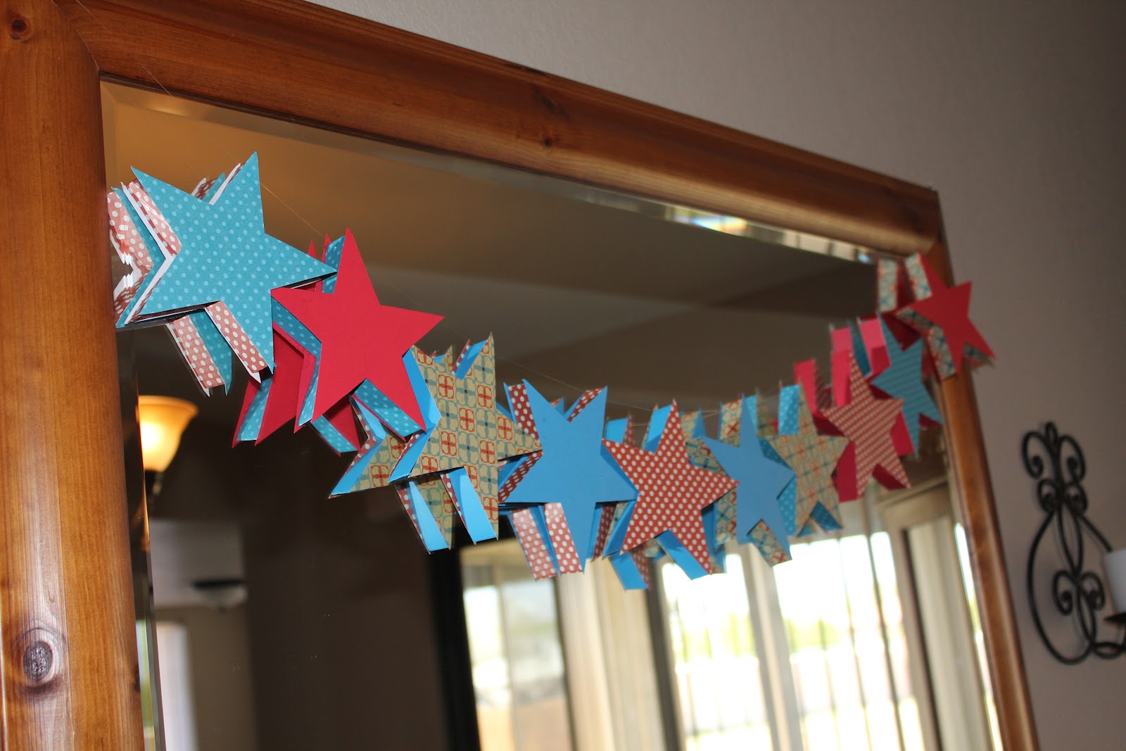 Precise is Nice: Fourth of July 2-D star garland