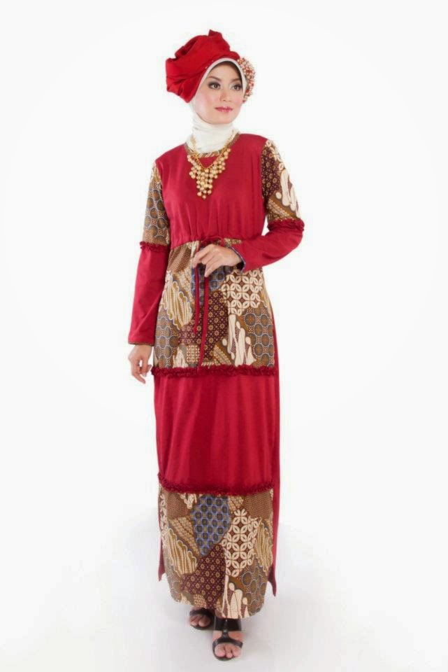 Gamis Batik Trend Busana Masa Kini | Model Baju Terbaru