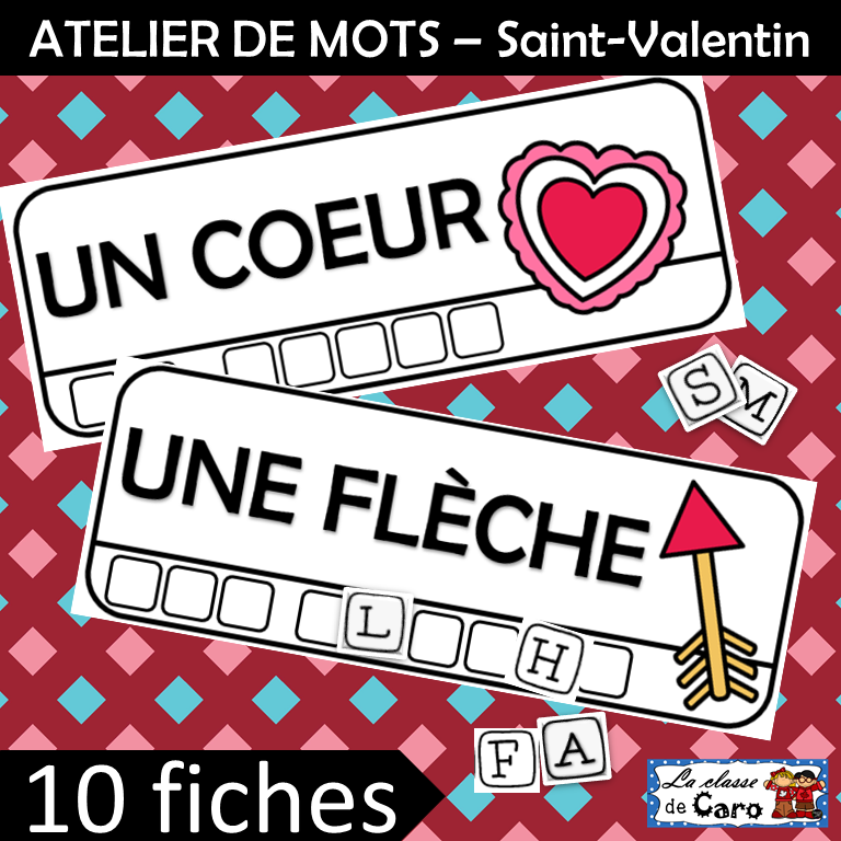 la classe de caro.: Saint-Valentin