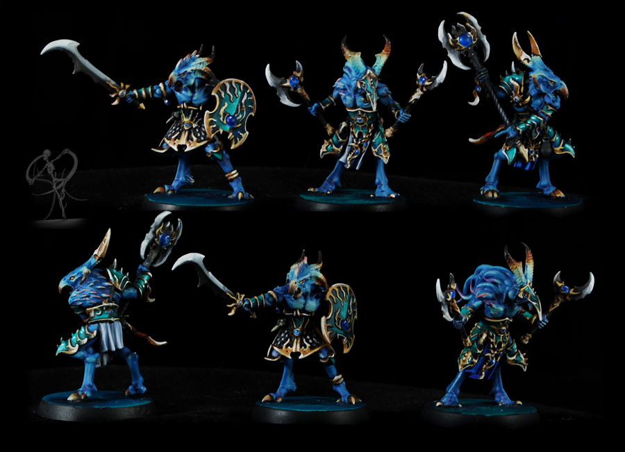 SpiralingCadaver: Craaaww! - Silver Tower Tzaangors