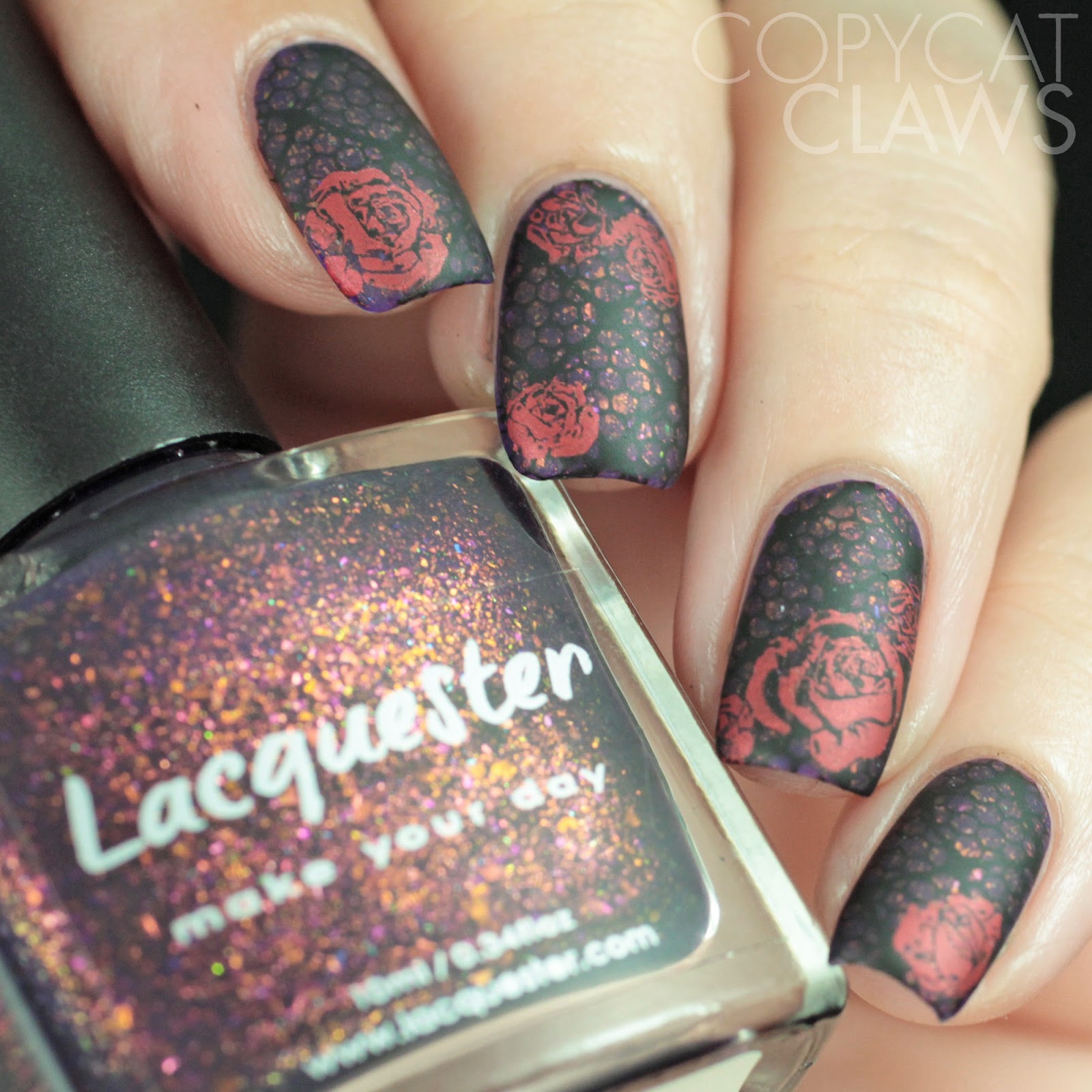 Copycat Claws: Nail Crazies Unite - Vampy Matte