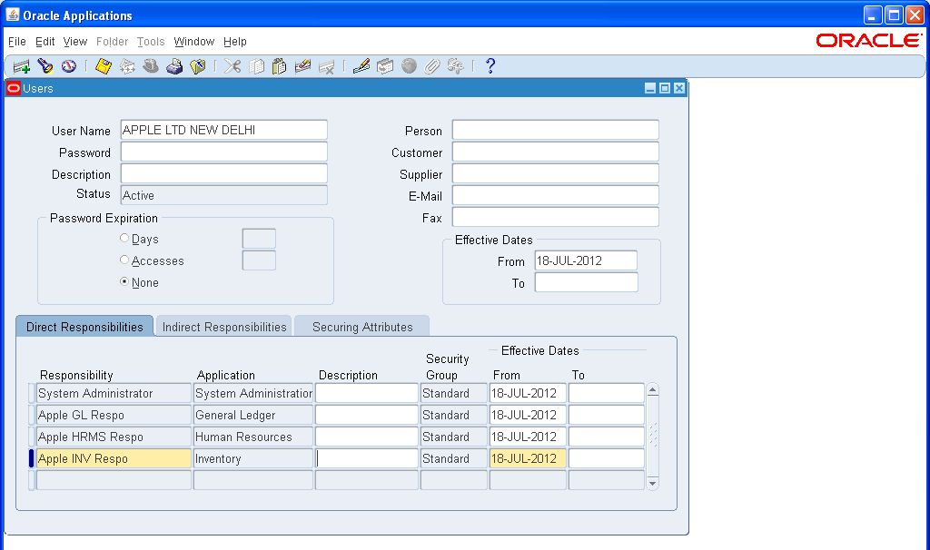 Oracle E-Business Suite R12 Financials: Defining Multi Organization
