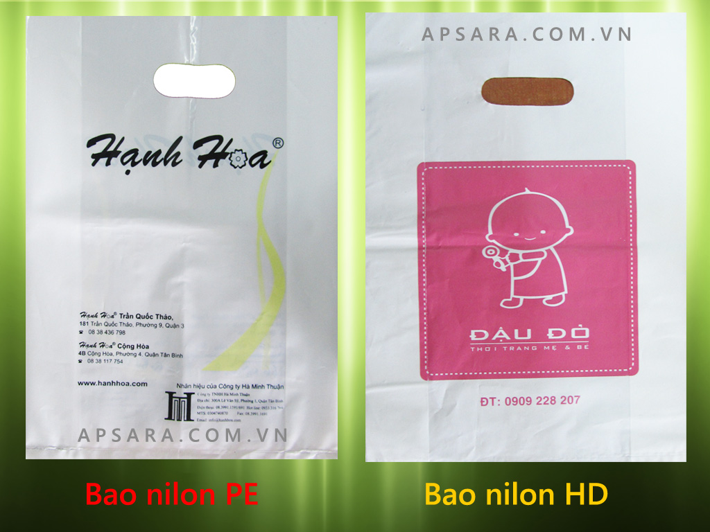 In ấn bao nilon Đà Nẵng: Tư vấn chọn bao nilon