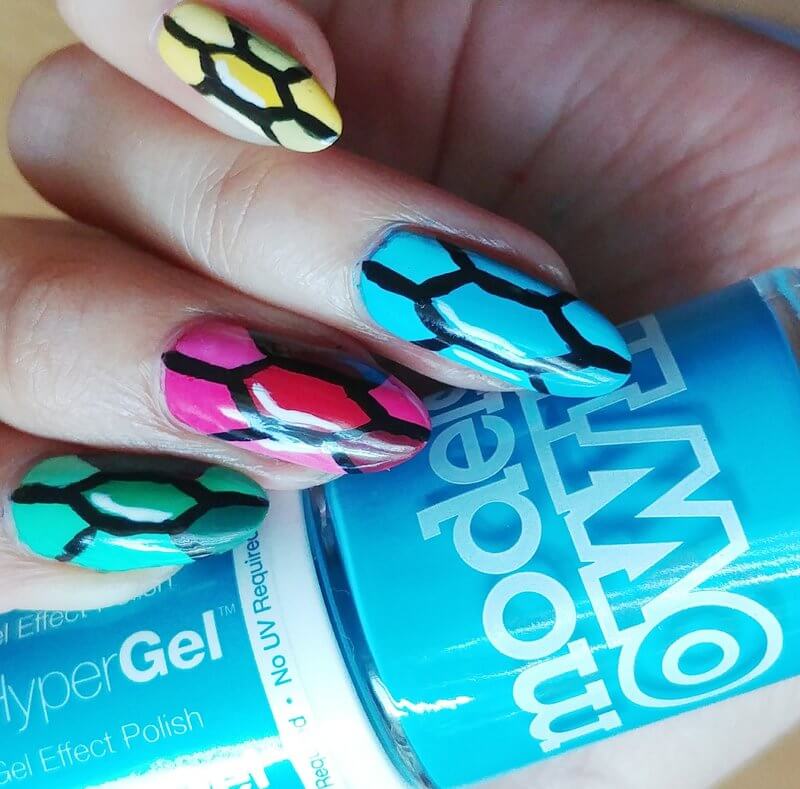 Truly Madly Beauty: NOTD - Infinity Stone Nails!