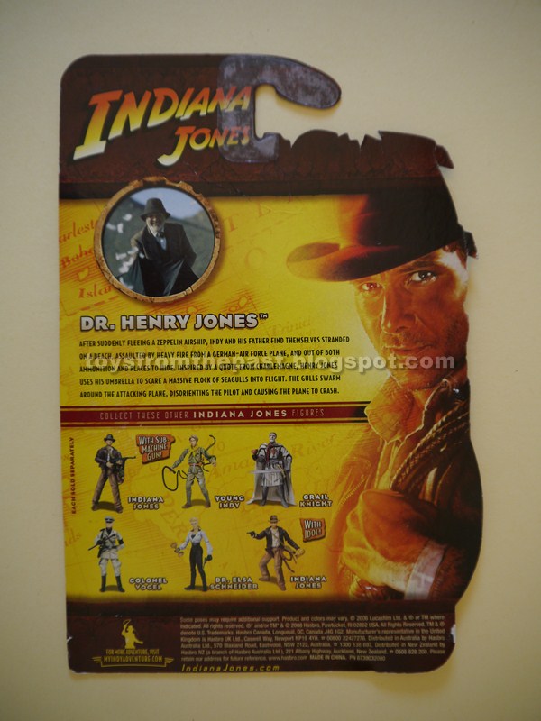 Toys from the Past: #652 INDIANA JONES (Part 2) - DR. HENRY JONES ...