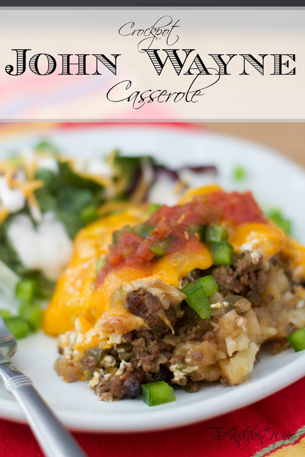 Crockpot John Wayne Casserole Recipe - The Kitchen Wife