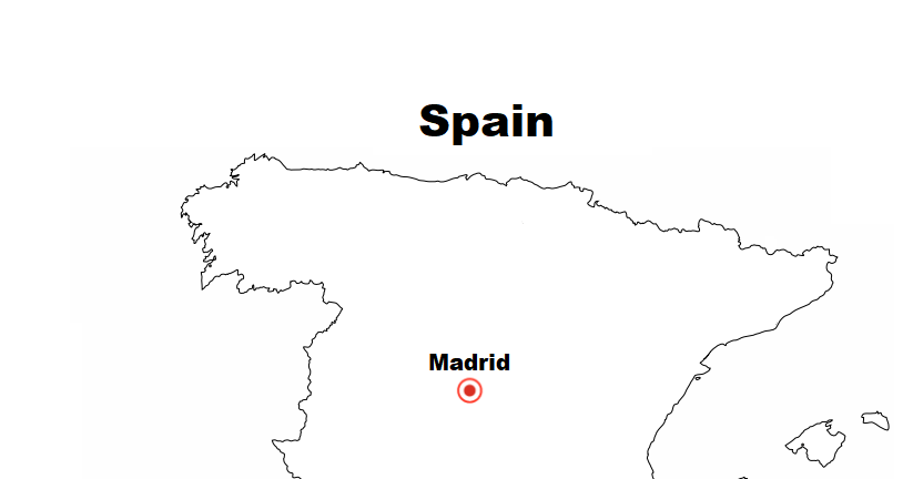 Blog de Biologia: Spain Map Coloring Page