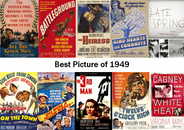 A Mythical Monkey writes about the movies: 1949 Alternate Oscars