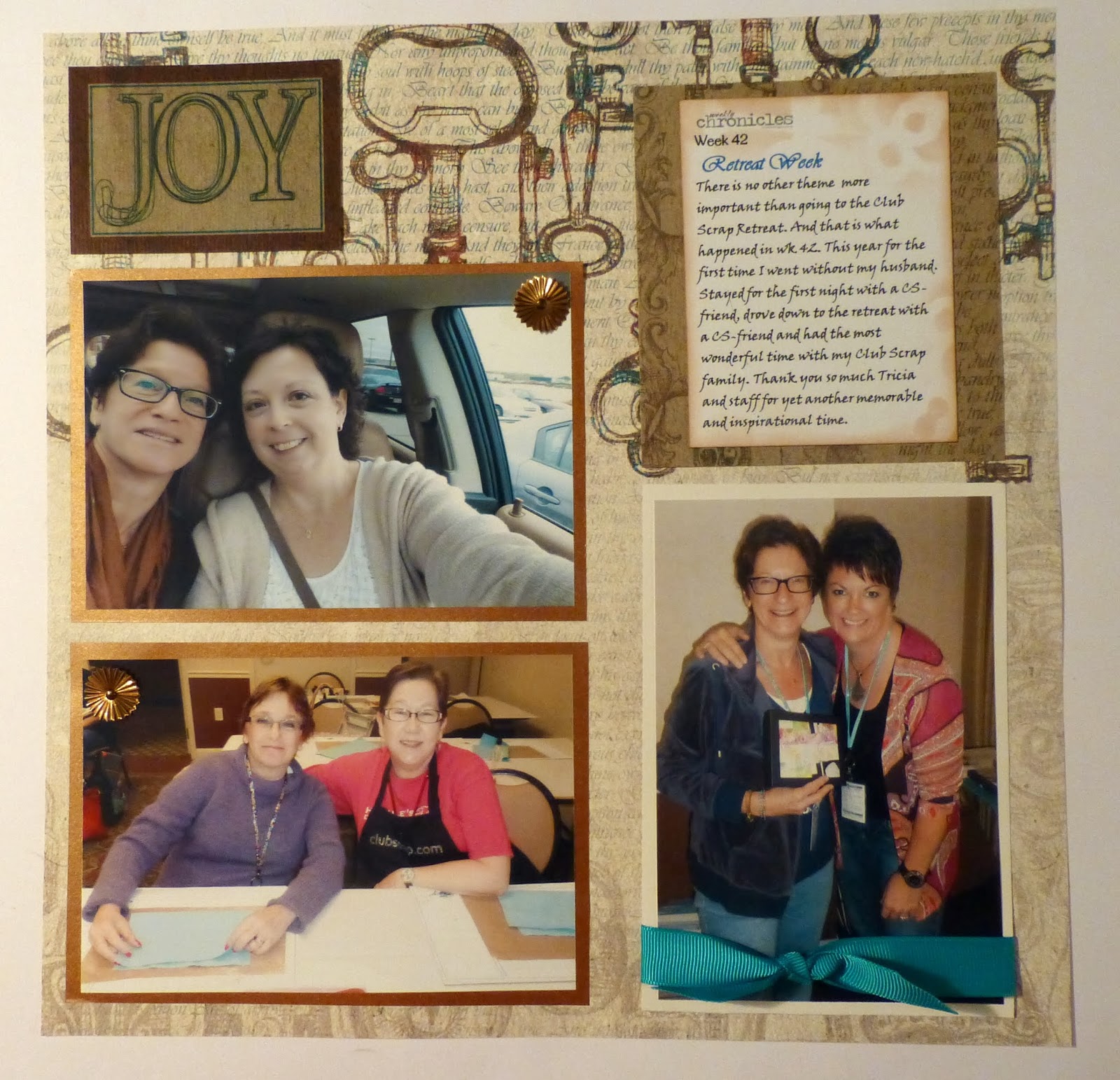 *{CraftChaos}*: Club ScrapLock & Key Blog Hop