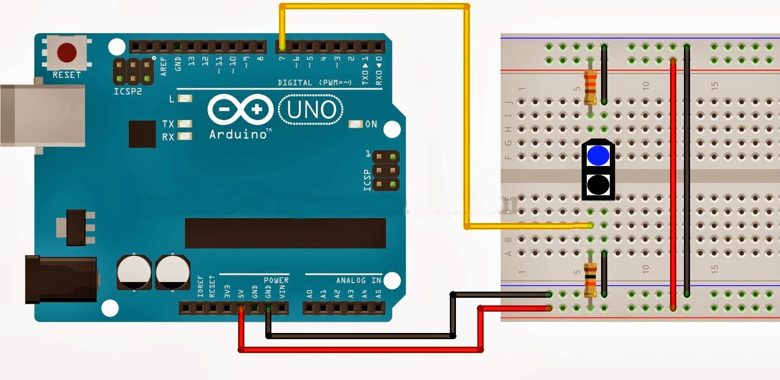 Tutoriais Sensores VII : Sensor Optico de Reflexão - Arduino Eletrônica