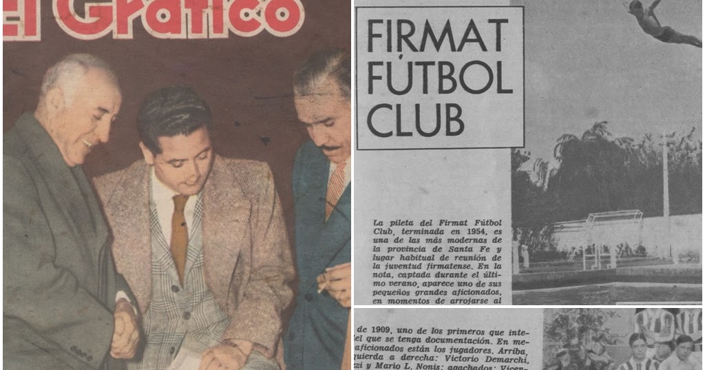 HISTORIA DEL DEPORTE DE FIRMAT: EL GRAFICO RECONOCE AL FIRMAT FOOT BALL ...