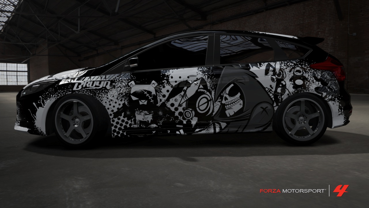 Bruyn - The art of Craig Bruyn: Ford Focus ST Livery on Forza 4