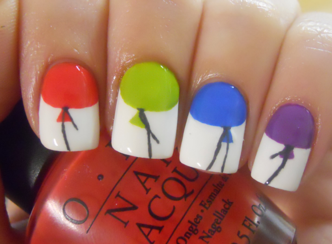 Holy Manicures: Colorful Balloon Nails.
