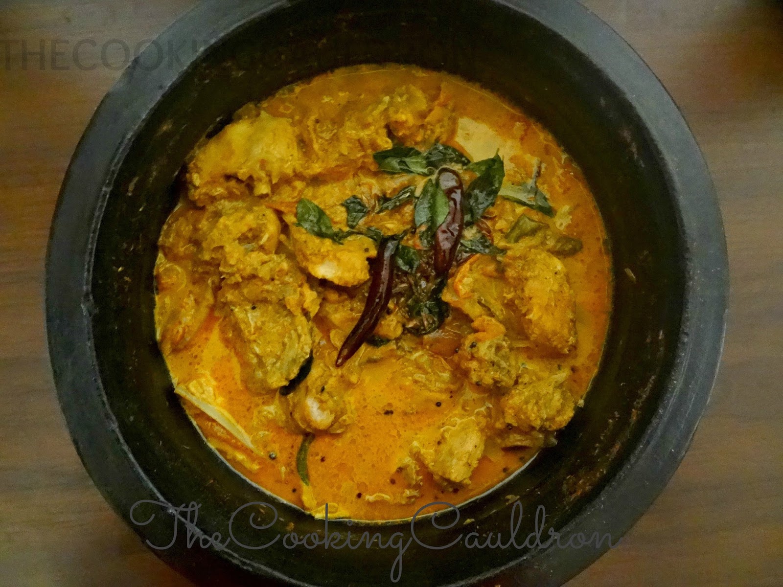 The Cooking Cauldron: Wayanadan Chicken Curry
