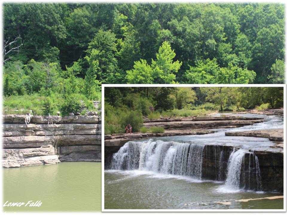 WATERFALLS BY WHEELS: CATARACT FALLS - Cloverdale, Indiana