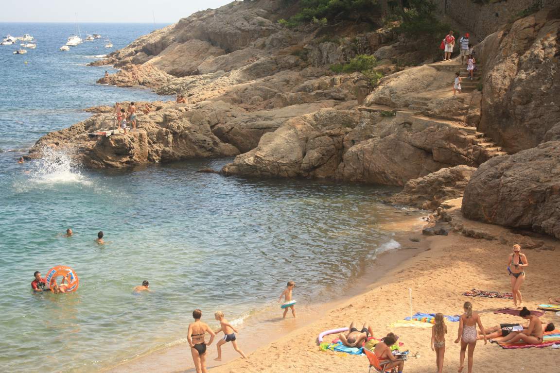 CATALONIA - COSTA BRAVA: TAMARIU BEACH ~ Beautiful places of Barcelona ...