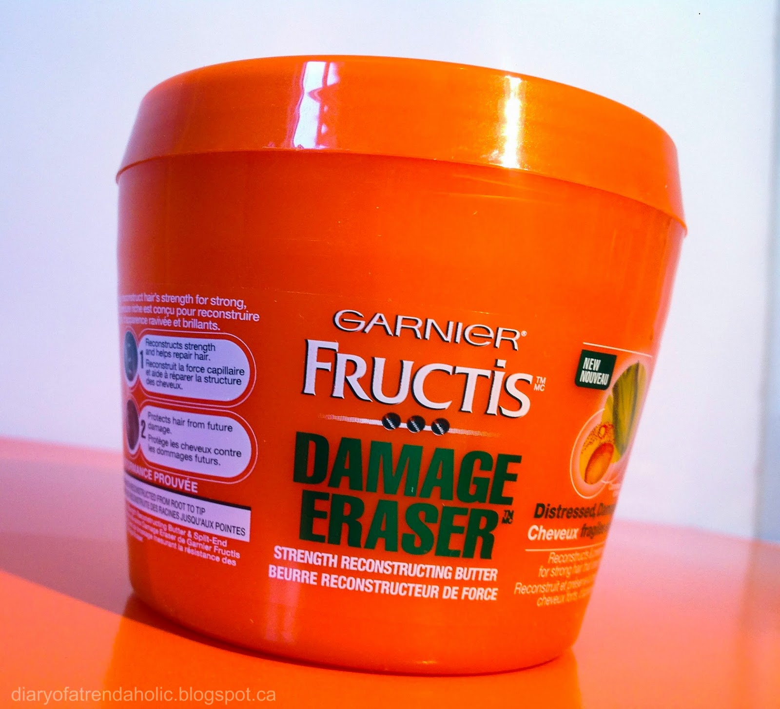 Diary of a Trendaholic : NEW Garnier Fructis Damage Eraser Hair Care
