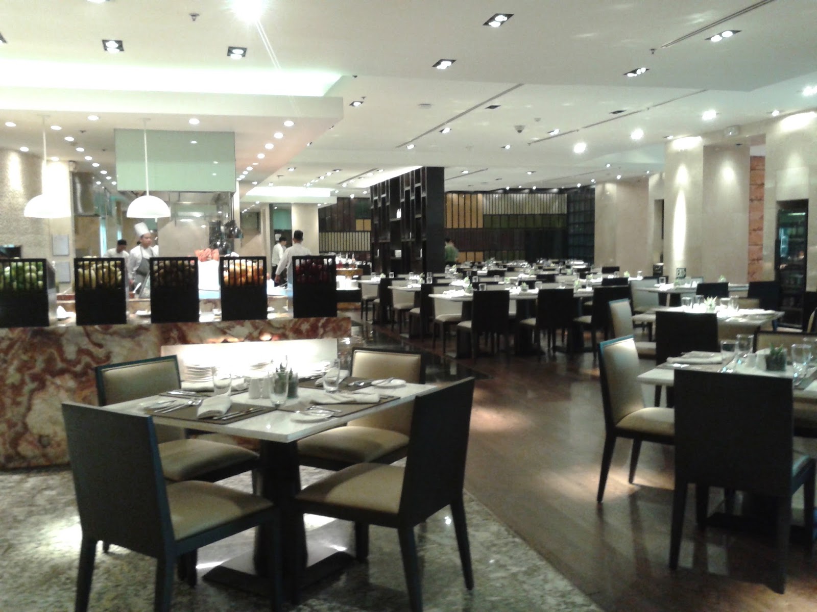 Joy Posadas writes...: Marriott Cafe Manila renovation completed