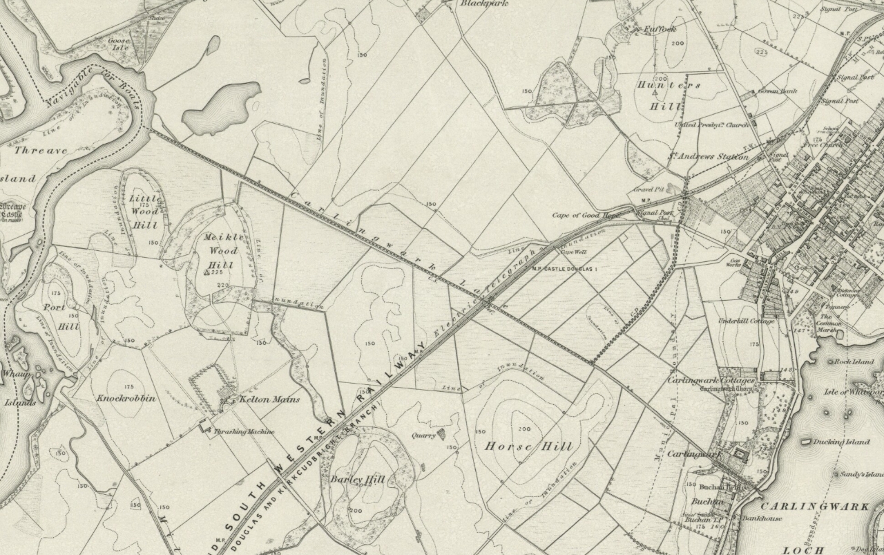 Last of the Westland Whigs: Old maps and the history of Castle Douglas
