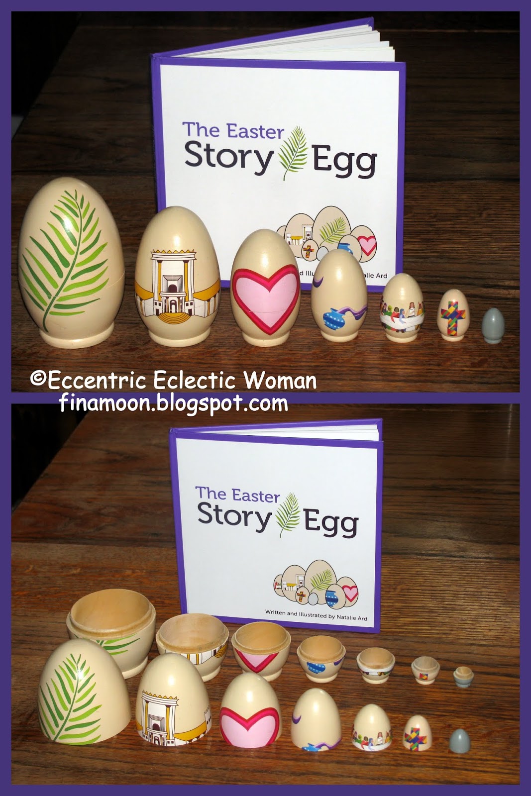 Eccentric Eclectic Woman: The Easter Story Egg: Colorful Nesting Toy ...