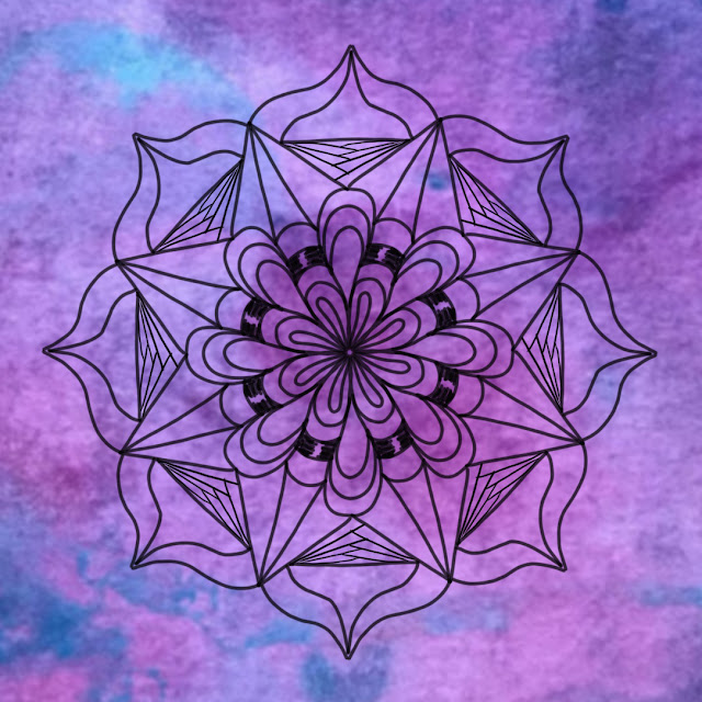 Alice Hendon: From Hahnemühle Watercolor Paper to Procreate Mandala # ...