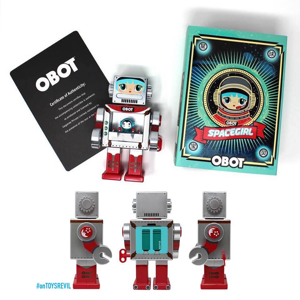 SPACE GIRL OBOT for Pre-orders & Full OBOT Line-Up from gagatree revealed