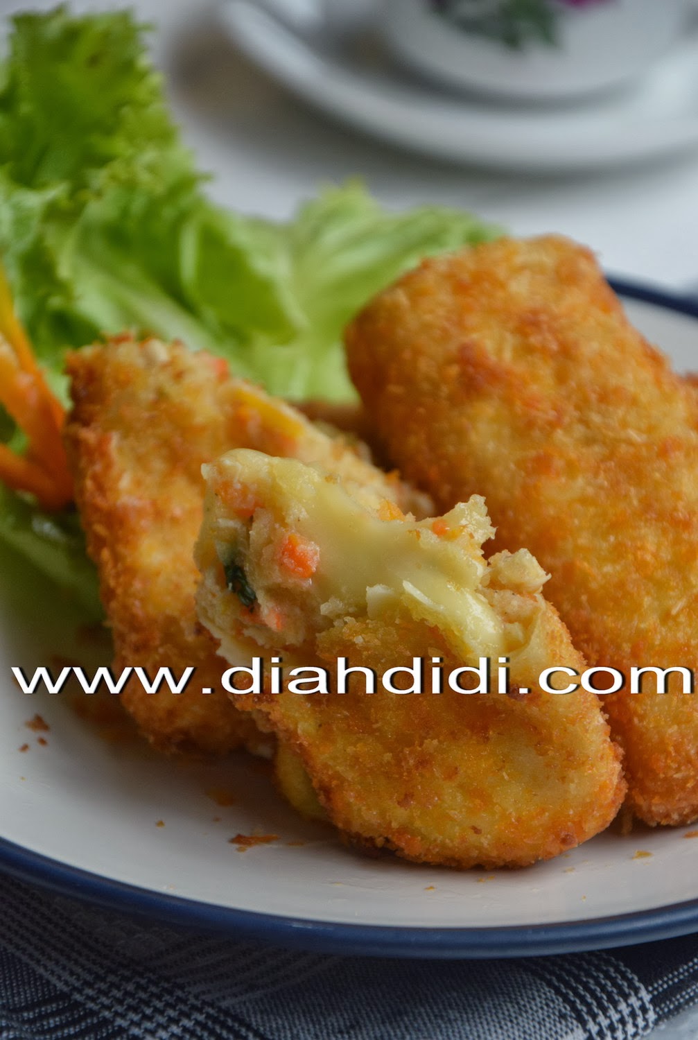 Diah Didi's Kitchen: Risoles Ragout & Keju Mozzarella