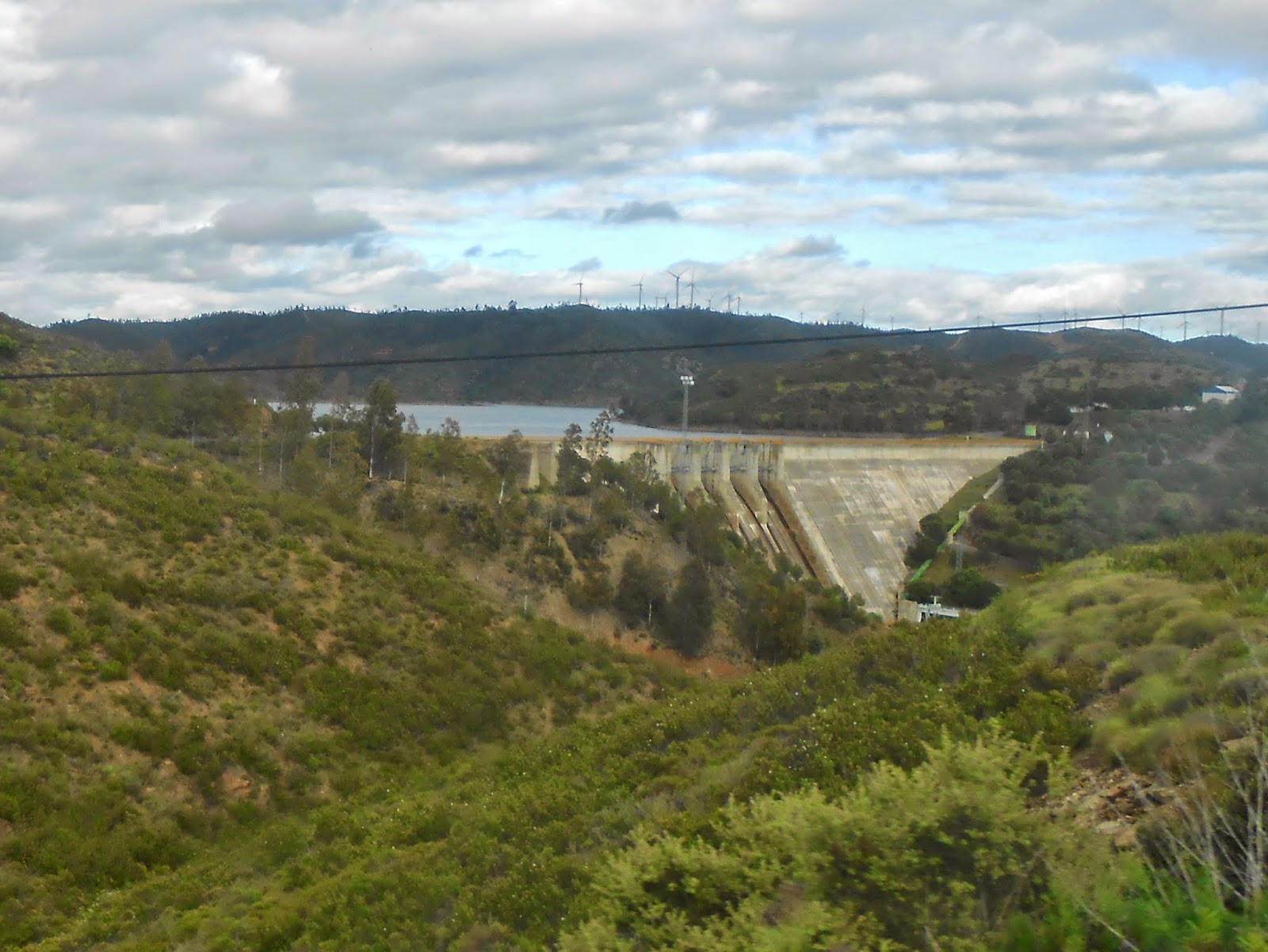 Viajar e descobrir: Espanha - Barragem do Chança (Embalse del Chanza)