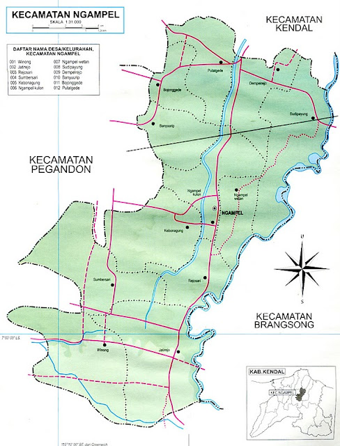 DESNANTARA TAMASYA: PETA KECAMATANKECAMATAN DI KABUPATEN KENDAL - Smeksas