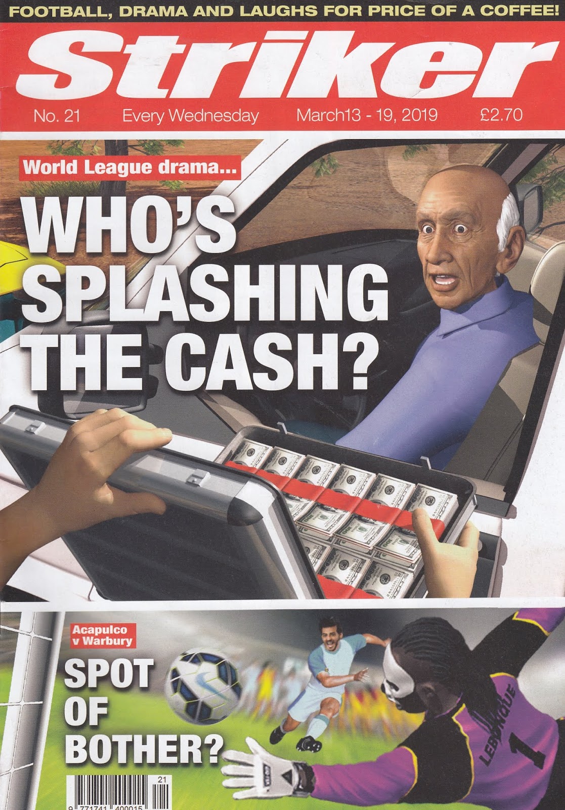 Boys Adventure Comics: Striker comic - cover gallery part 4