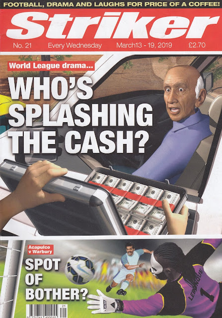 Boys Adventure Comics: Striker comic - cover gallery part 4