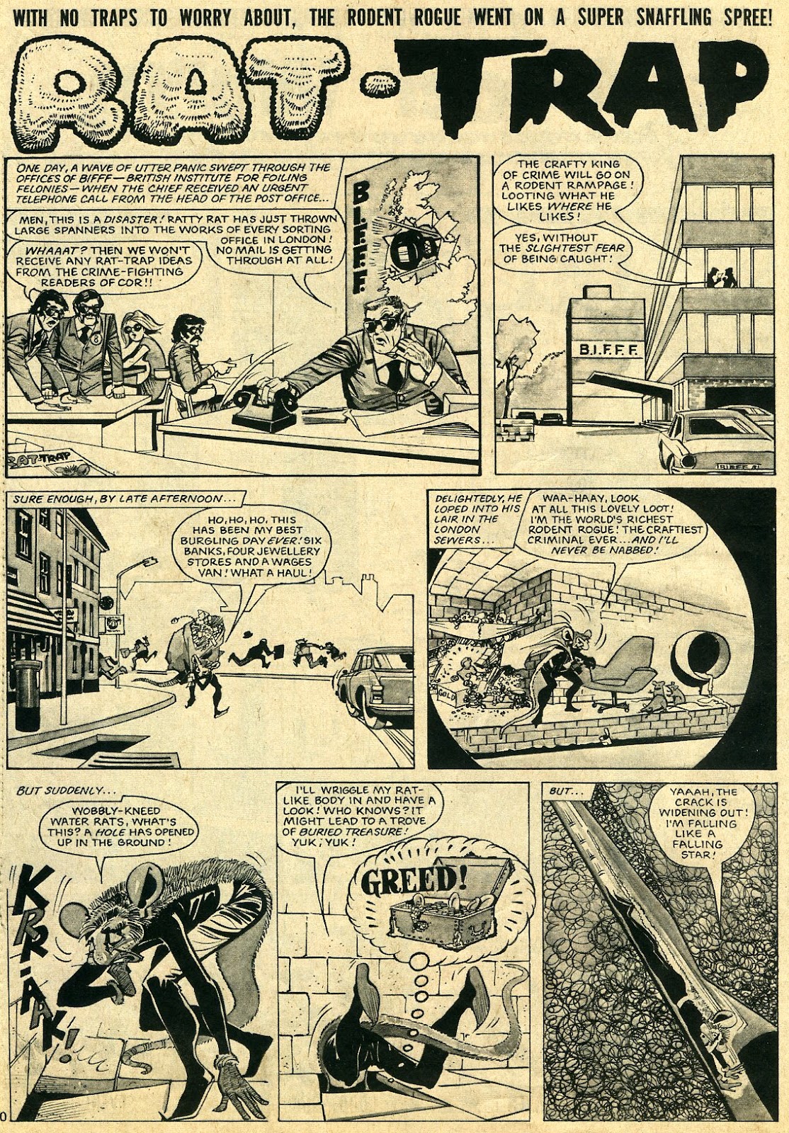 *KAZOOP !!: A LOOK AT COR!! STRIPS: RAT-TRAP