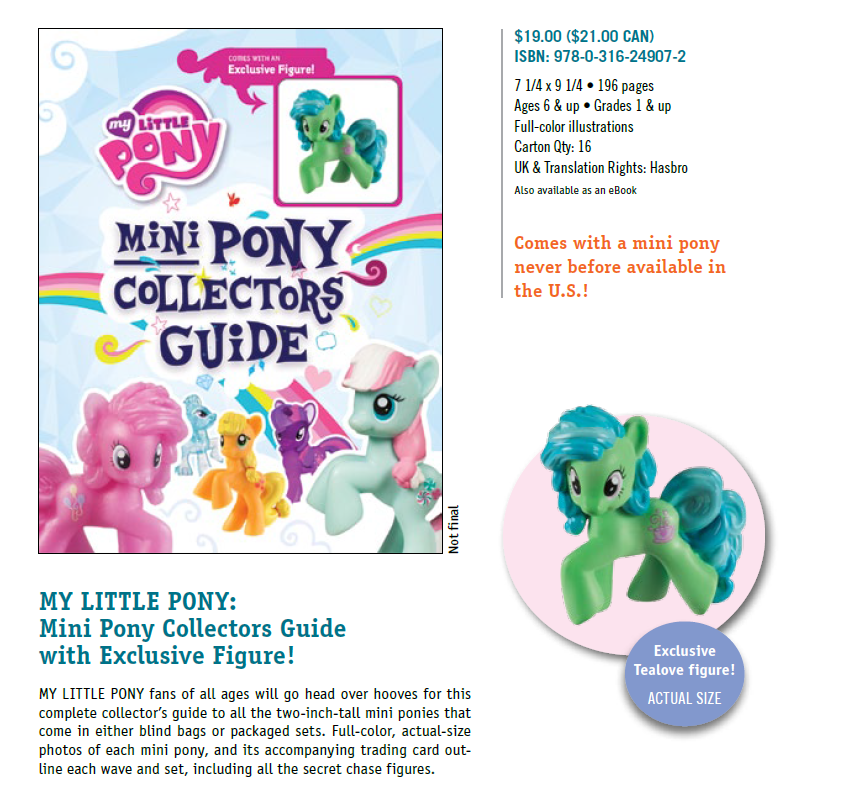 Equestria Daily - MLP Stuff!: Tons of Pony Books on the Way