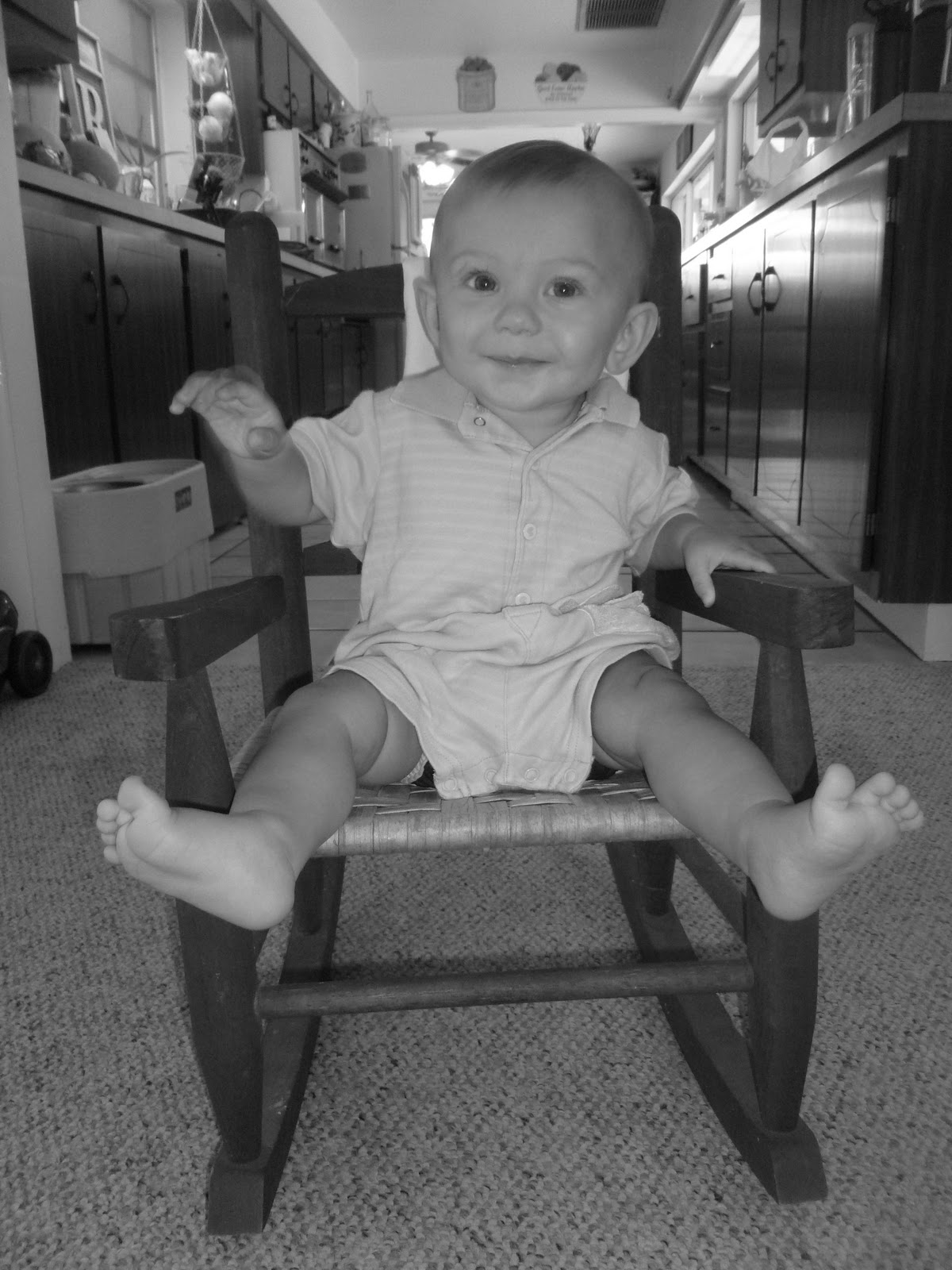 BABY IN ROCKING CHAIR - WORDLESS WEDNESDAY W/ LINKY - Mama to 6 Blessings