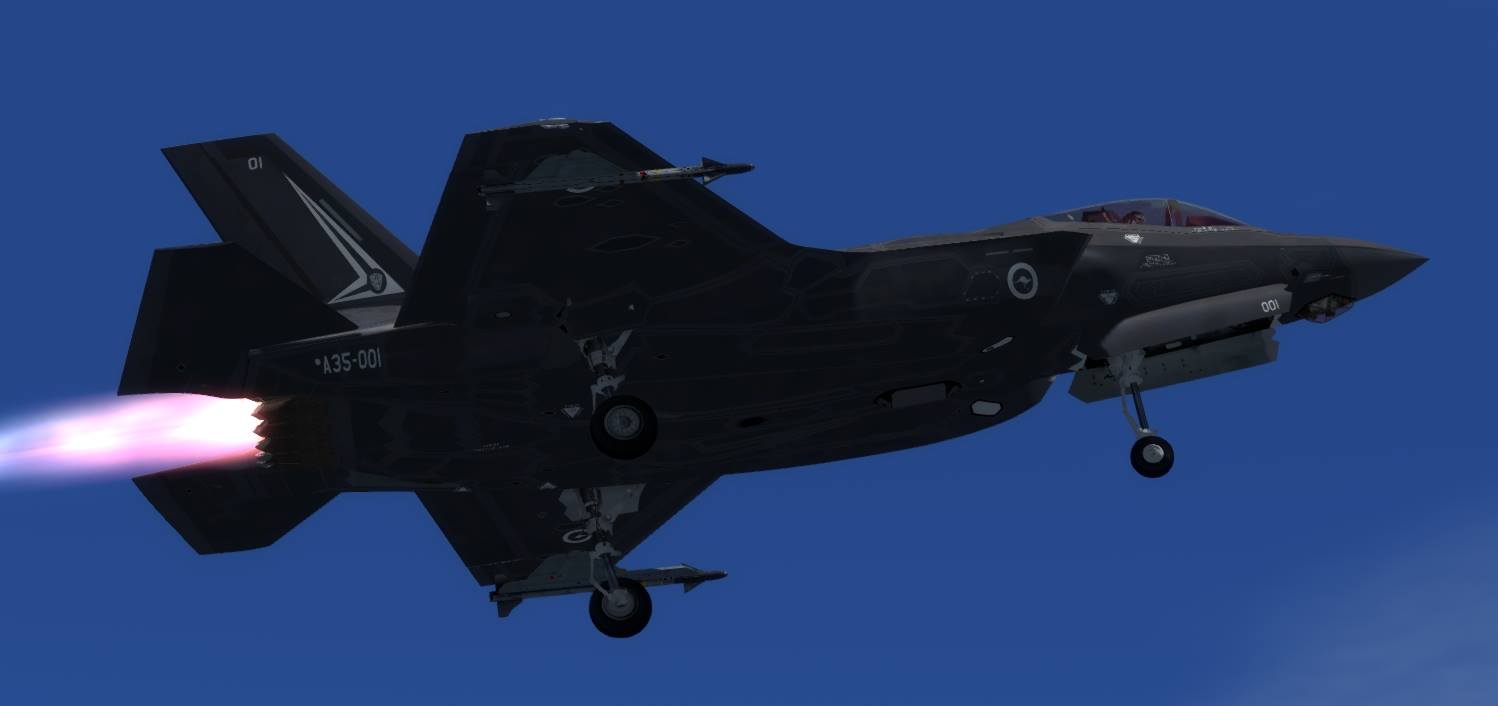 IndiaFoxtEcho Visual Simulations: F-35 project update