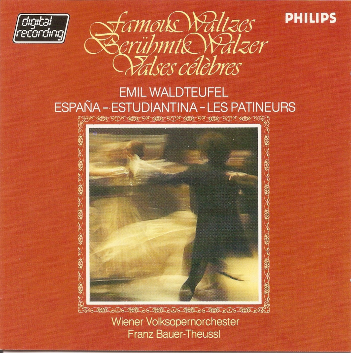 The First Pressing CD Collection: Emil Waldteufel - Famous Waltzes