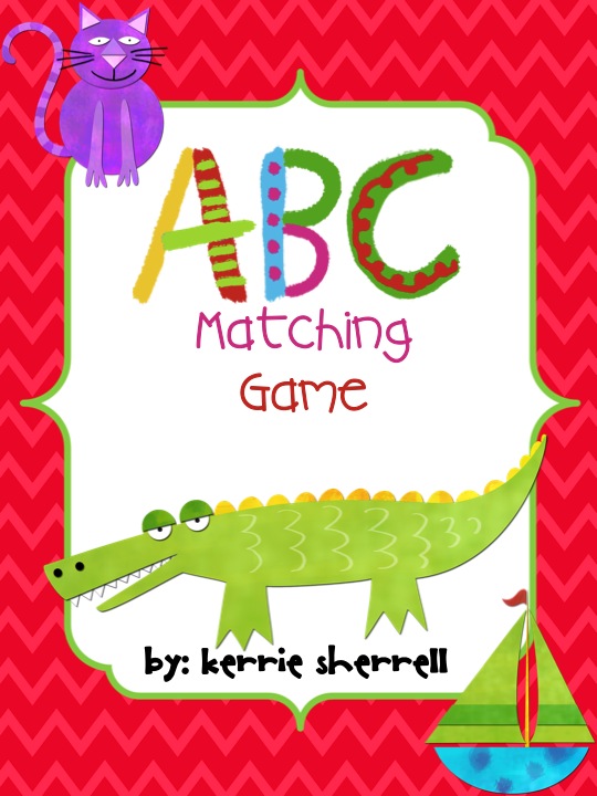 Look Whoo's in First: ABC Matching Game