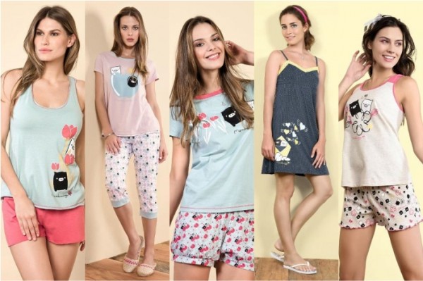 A mania das roupas: Pijamas para o verão