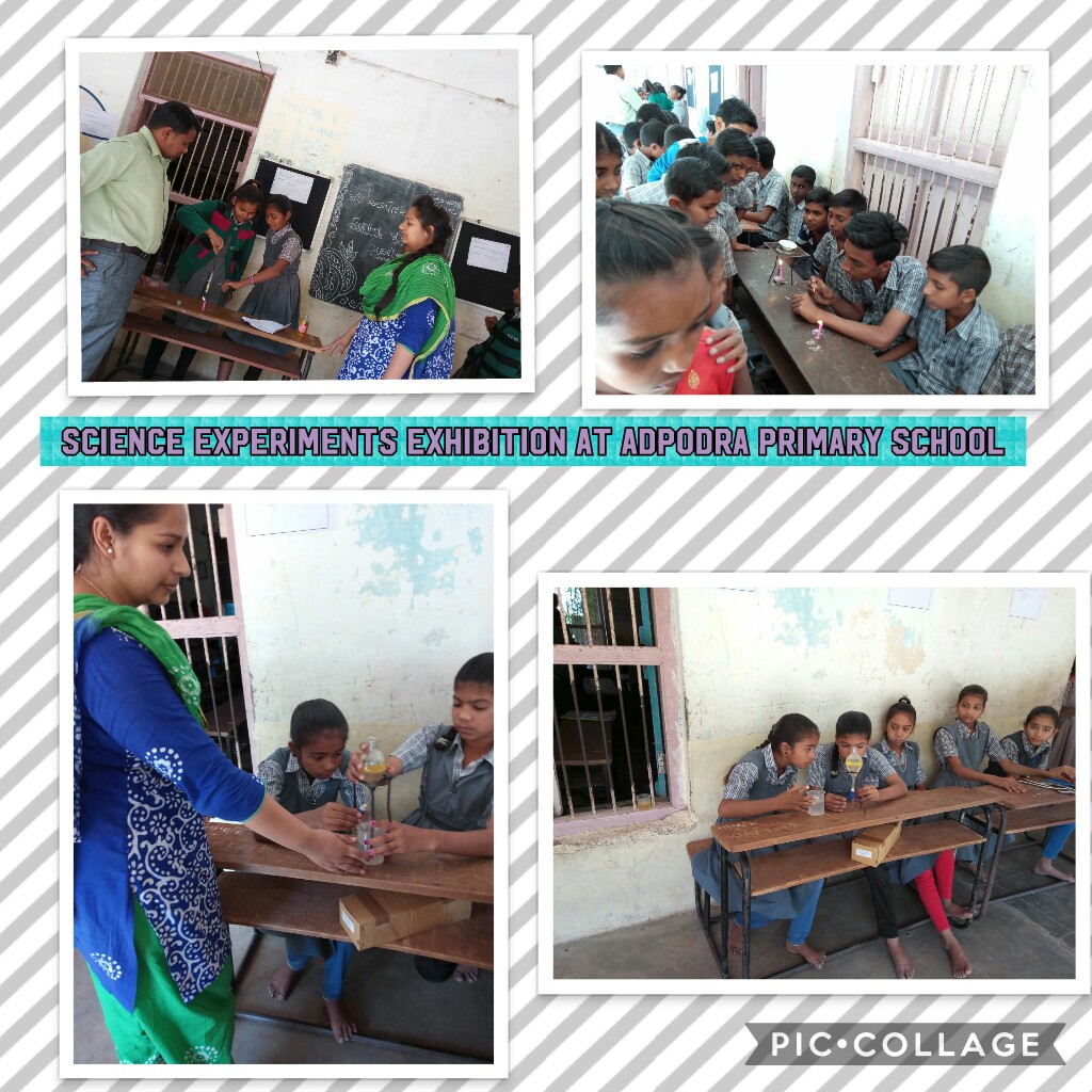 ADPODRA PRIMARY SCHOOL: રાષ્ટ્રિય વિજ્ઞાન દિવસ નિમિત્તે વિજ્ઞાન ના પ્રયોગોનું નિદર્શન ગોઠવવામાં ...