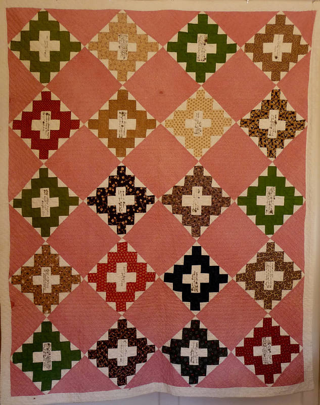 Civil War Quilts: Civil War Reproduction Album Quilt Pattern