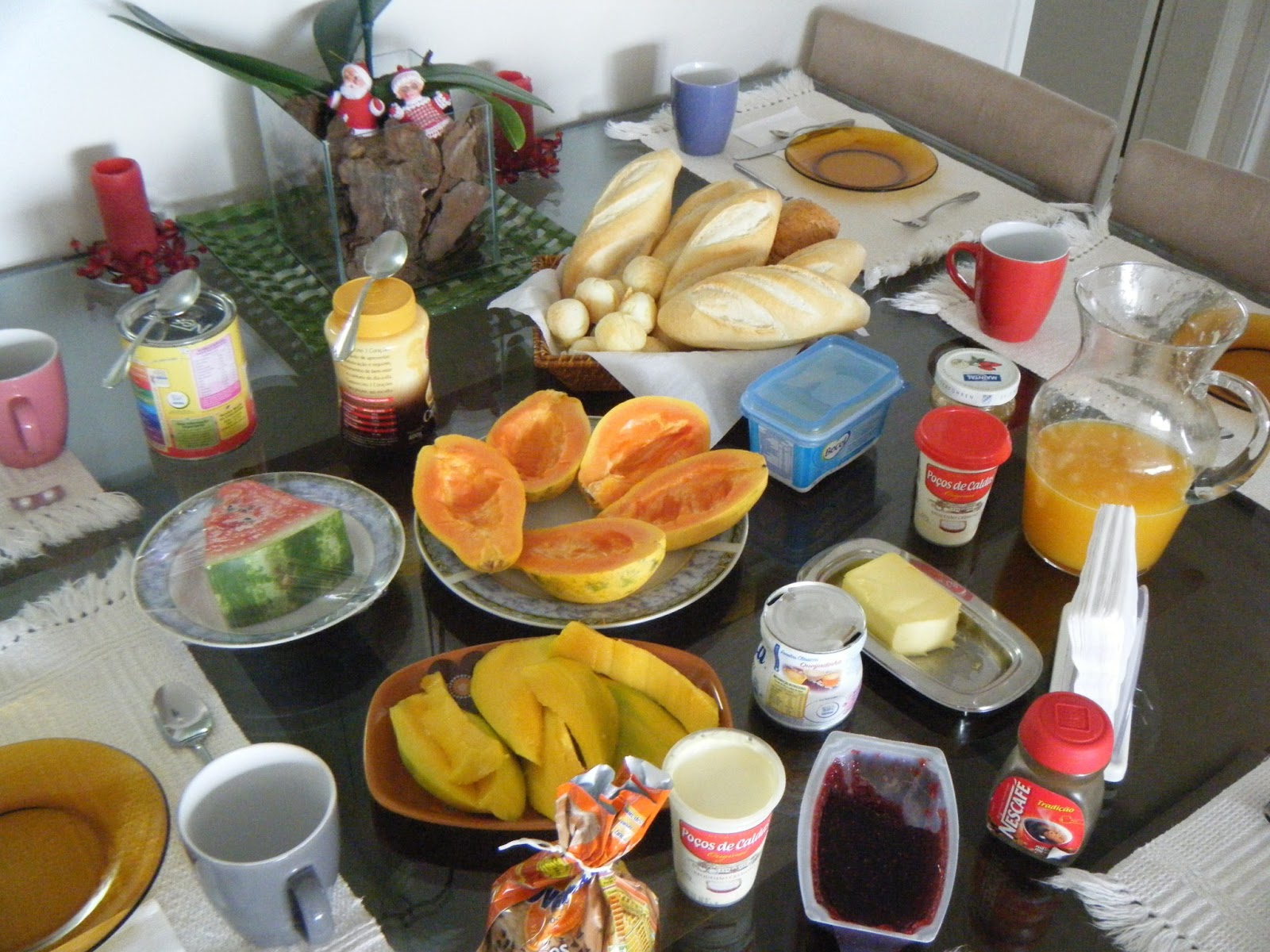 Typical Brazilian Breakfast