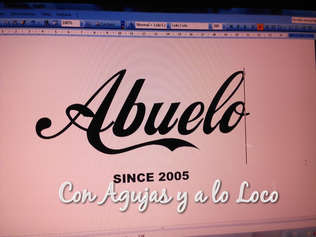 CON AGUJAS Y A LO LOCO: Camiseta para Abuelo...