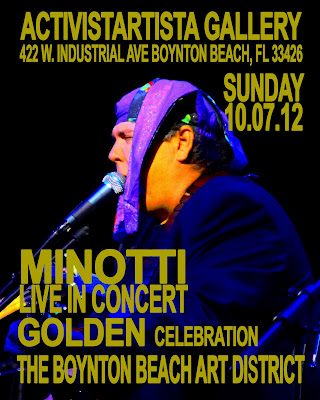ActivistArtistA : Steve Minotti LIVE at Golden October 7, 2012