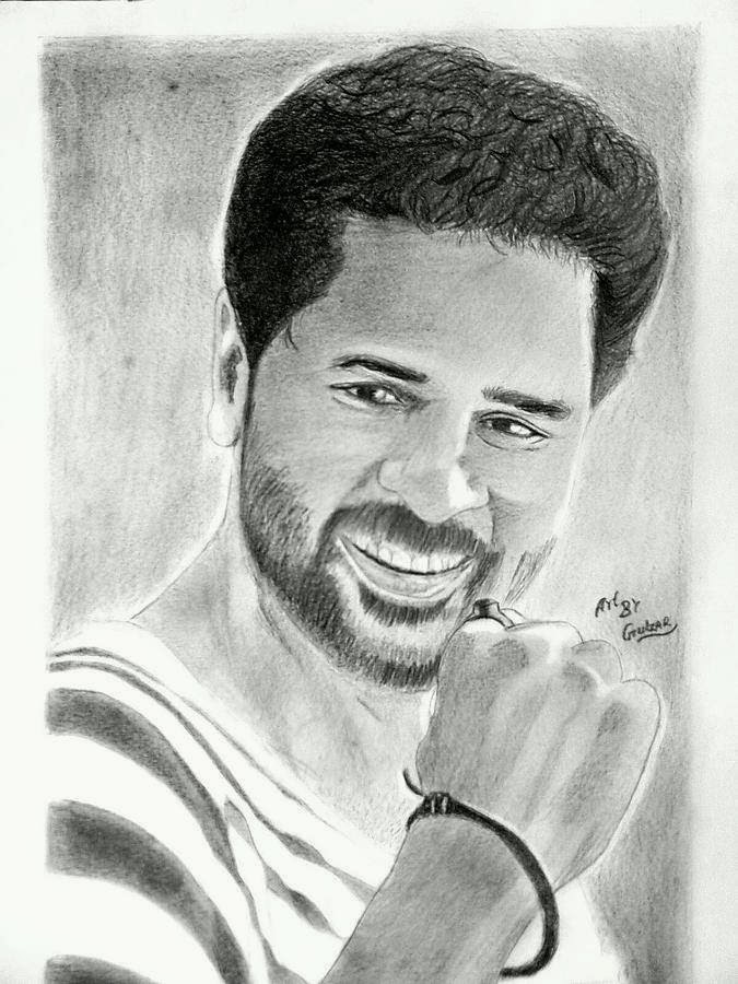 TELUGU WEB WORLD: PENCIL ART OF PRABHU DEVA PHOTO
