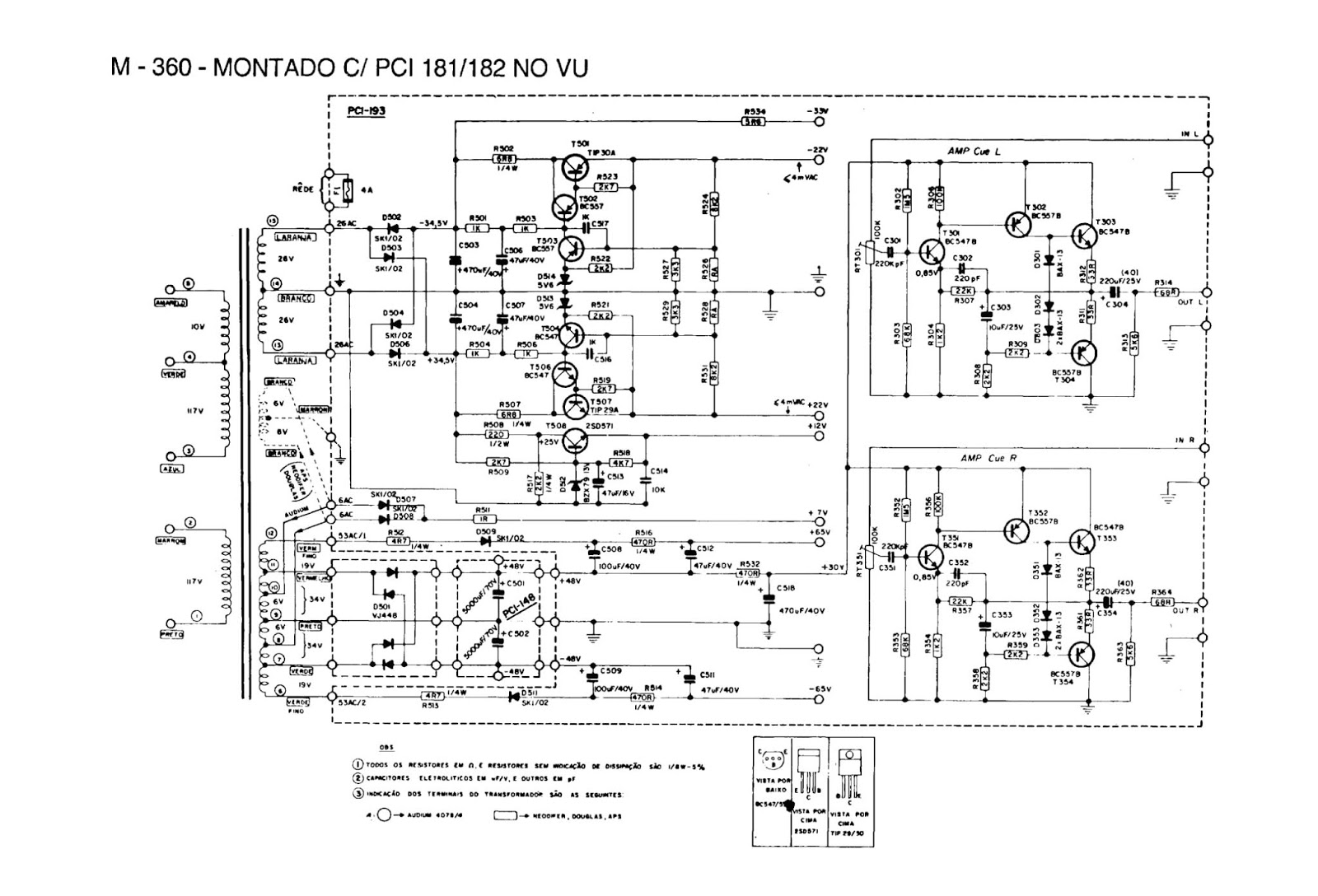 Vintage 70 80: Esquemas Gradiente 01