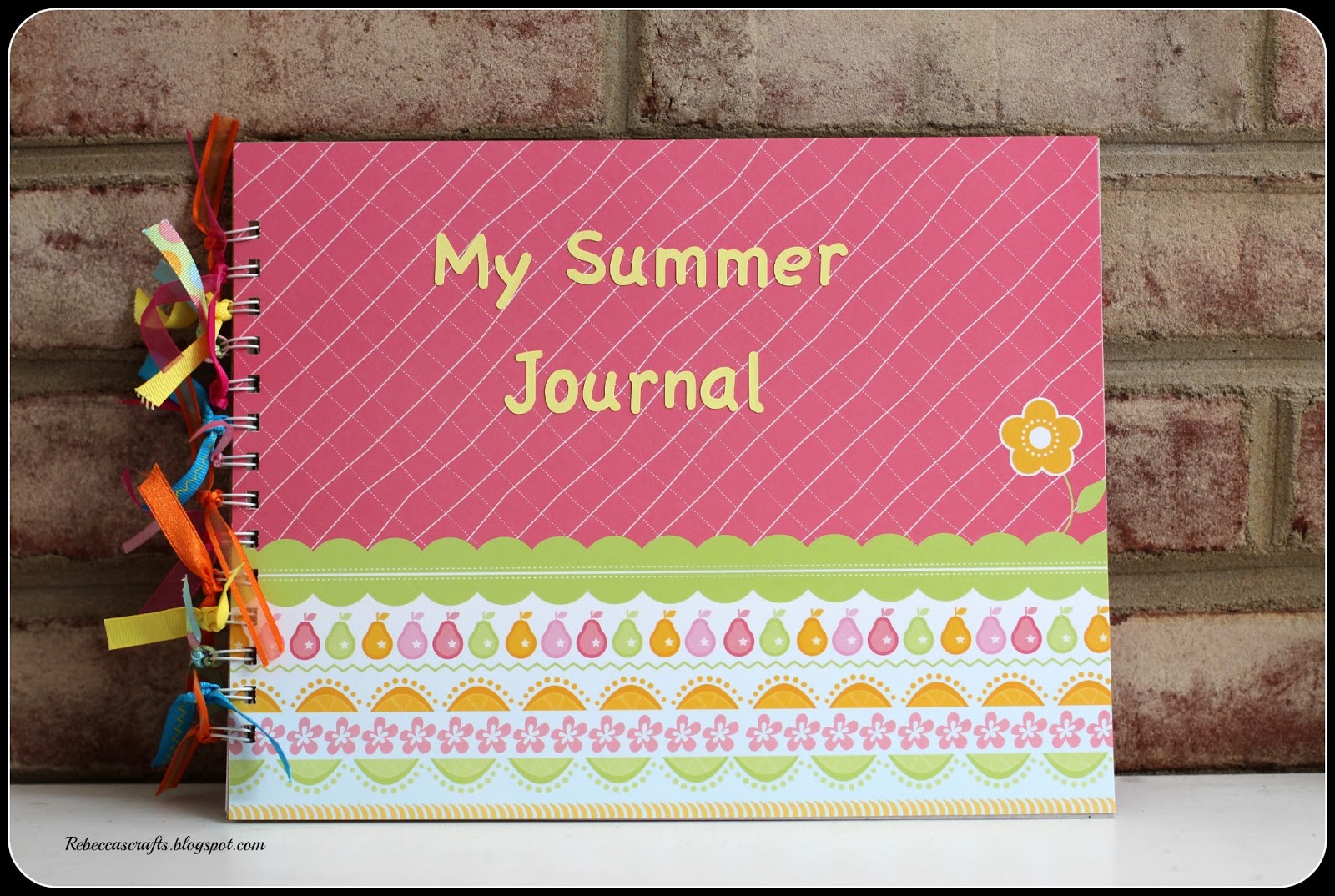 Rebecca's Crafts: Hello Again and Summer Journals for Kids