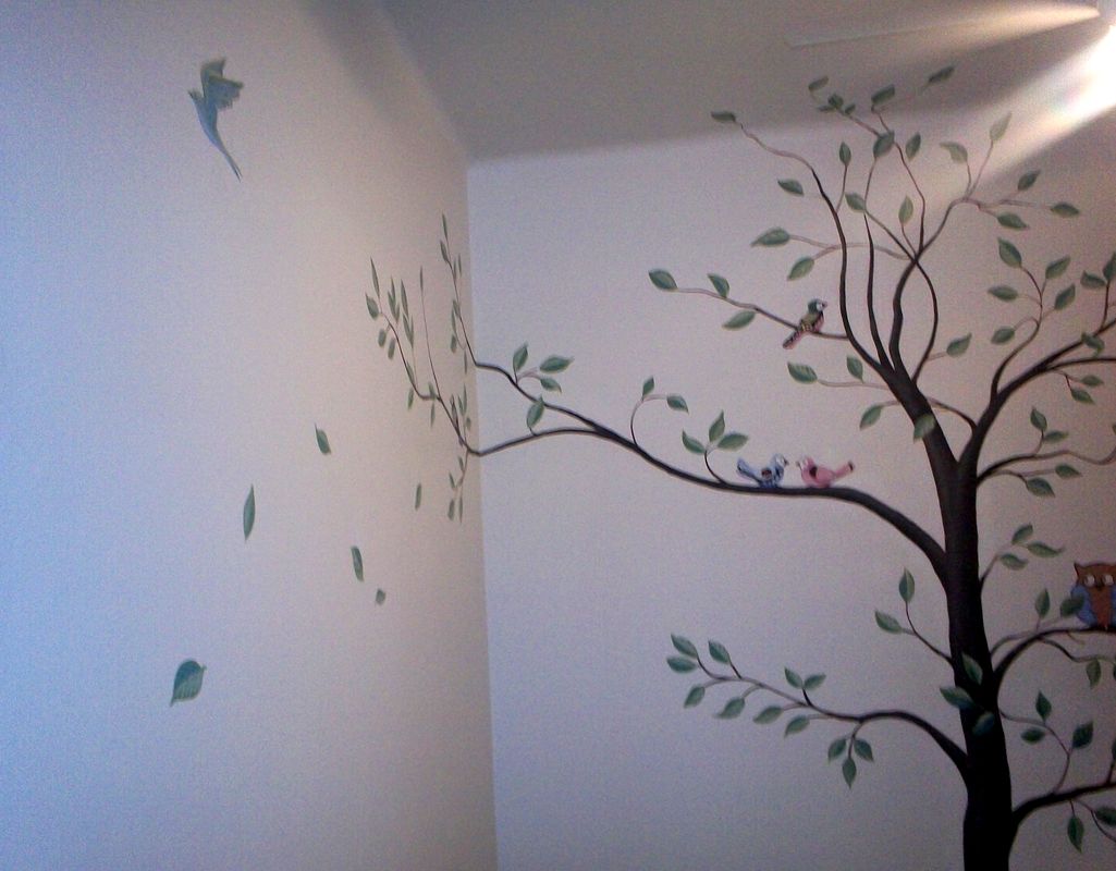 murales infantiles: Mural Arbol