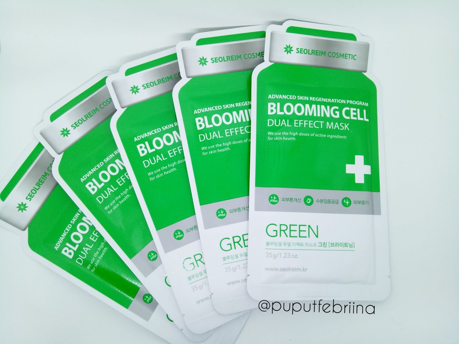 REVIEW : Blooming Cell Dual Effect Mask